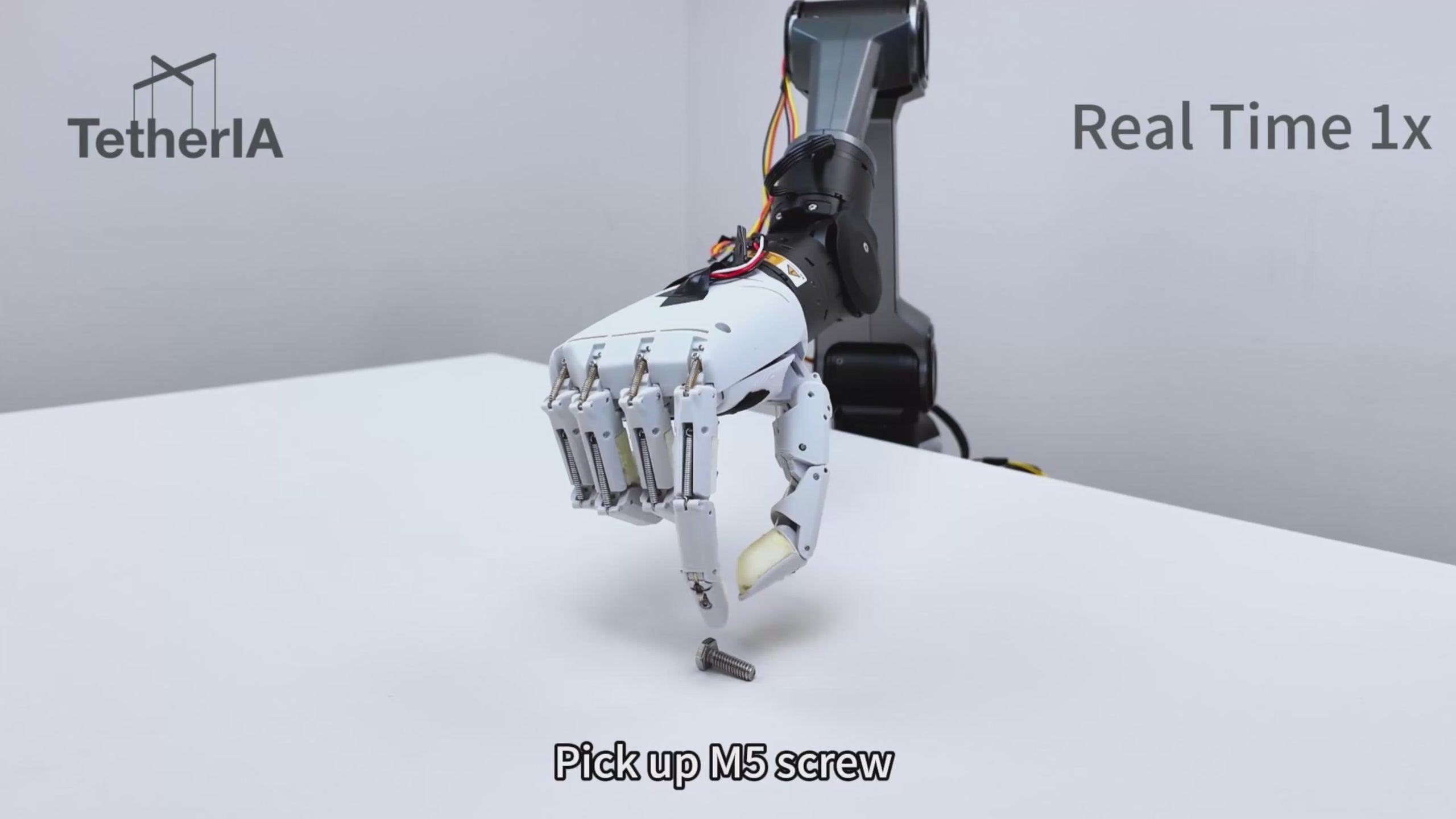 Aero Hand Open - Assembled – TetherIA